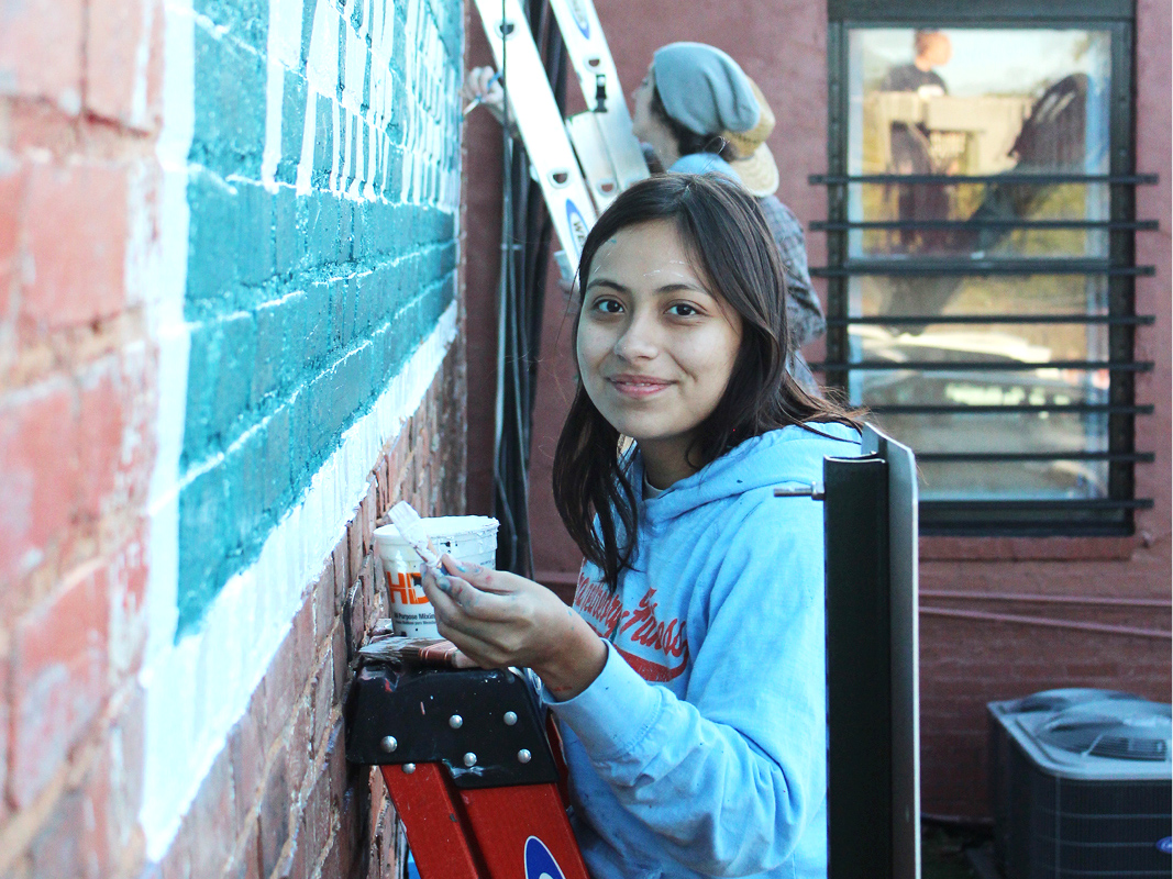 Ghost Murals | The Artisans Village - Eatonton, Georgia